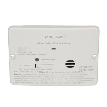 MTI Industries Safe-T-Alert 45 Series Flush Mount Dual RV Carbon ...