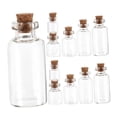 FRCOLOR 150 Pcs Mini Clear Glass Jars DIY Craft Tiny Glass Bottles with ...