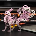 3D Metal Puzzle for Adults, Mythical Nine-Tailed Fox DIY Assembly ...