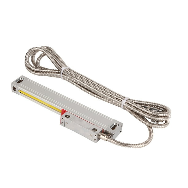 Regla lineal óptica, escala lineal de torno TTL escala lineal de torno lectura digital ...