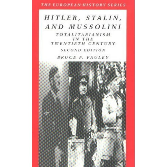 Pre-Owned European History Series: Hitler, Stalin, and Mussolini ...
