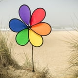 In the Breeze 2699 — 30 Inch 6-Petal Rainbow Flower Spinner - Large ...