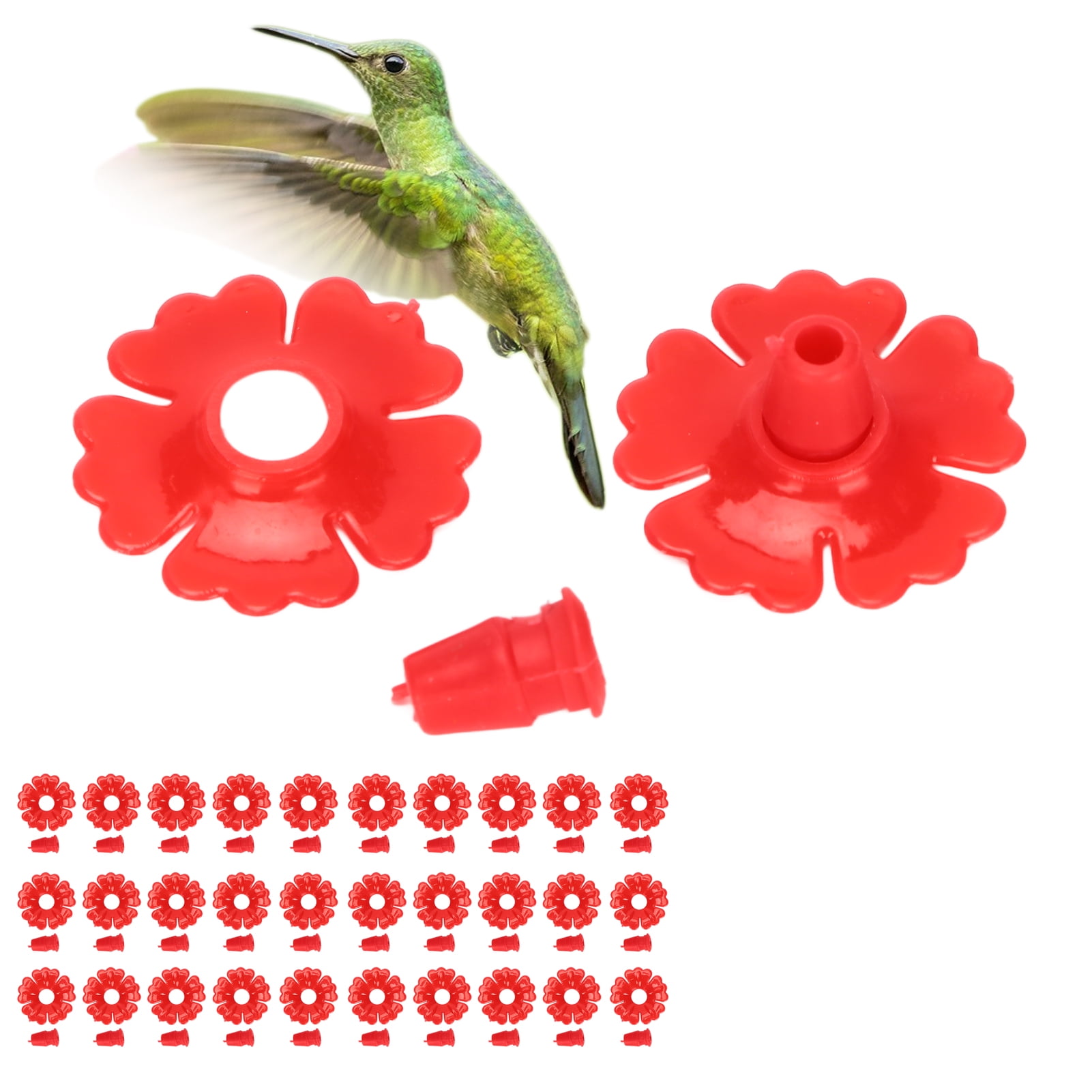 Click here for Crtynell Hummingbird Feeder Replacement Flowers  3... prices