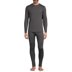Isotoner Men's Brushed Top and Pants Base Layer Set, 2-Piece - Walmart.com