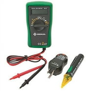 Greenlee Electrical Tool Tester DM-20 Manual Ranging Digital Multimeter ...