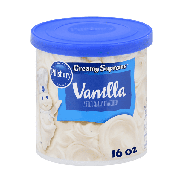 Pillsbury Creamy Supreme Vanilla Frosting, 16 oz Tub - Walmart.com