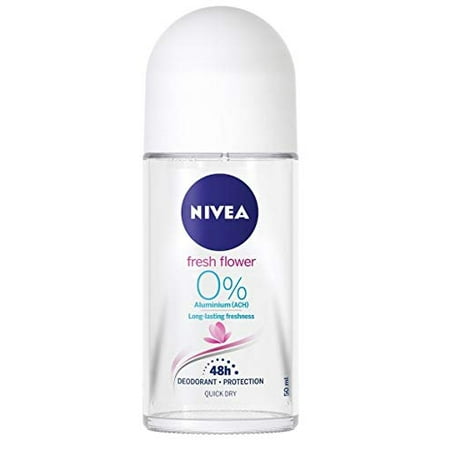 Nivea Fresh Flower Deodorant Roll-On Aluminum Free 50 ml / 1.69 fl oz | Walmart Canada
