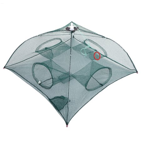 Amdohai 4/6/8/10 Hole Automatic Fishing Trap Portable Folding Fishing ...