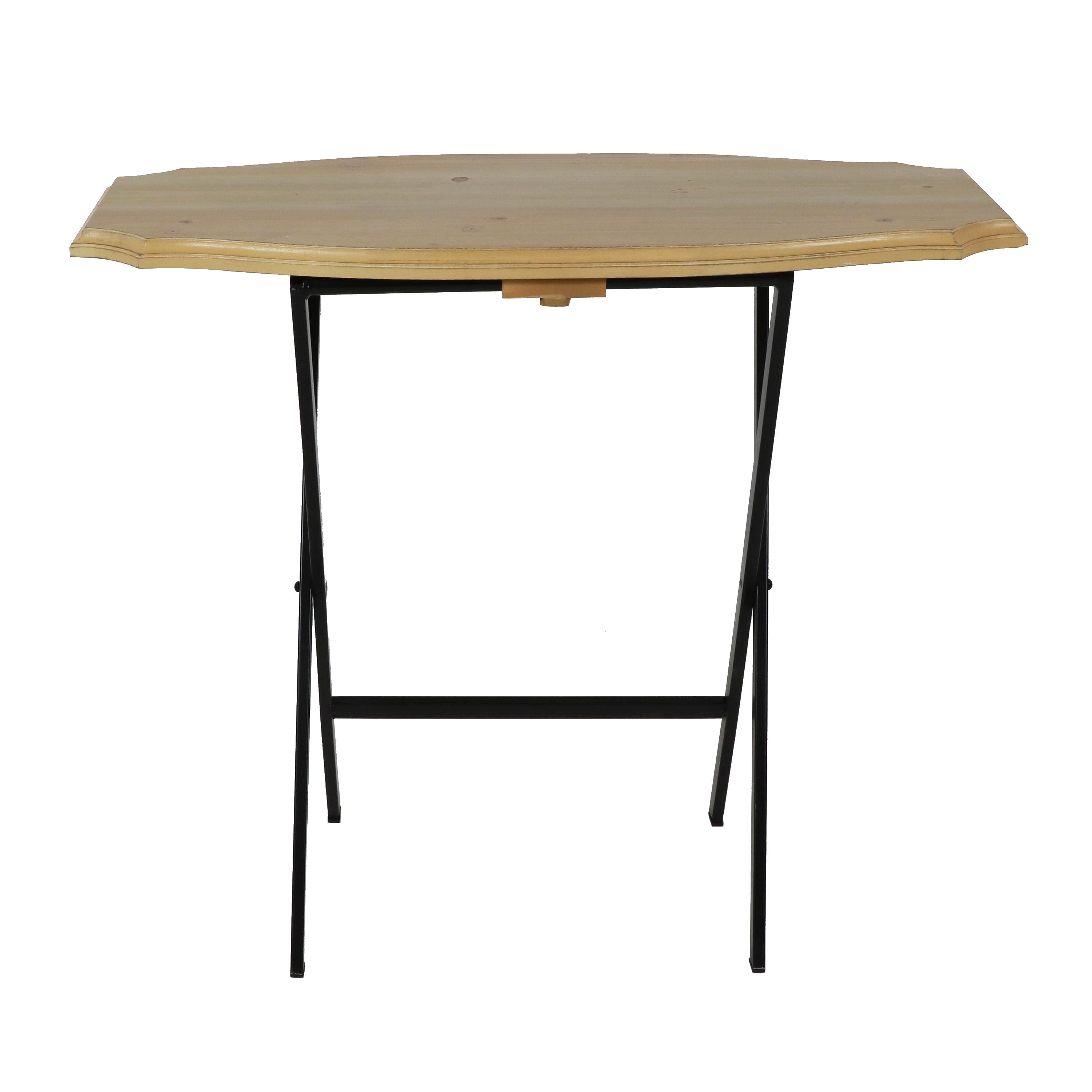 Decor Therapy Clark Wood Top Folding Table - Walmart.com