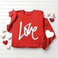 Felirenzacia Big and Tall Women’s Valentine Pullover Sweet Heart Design ...