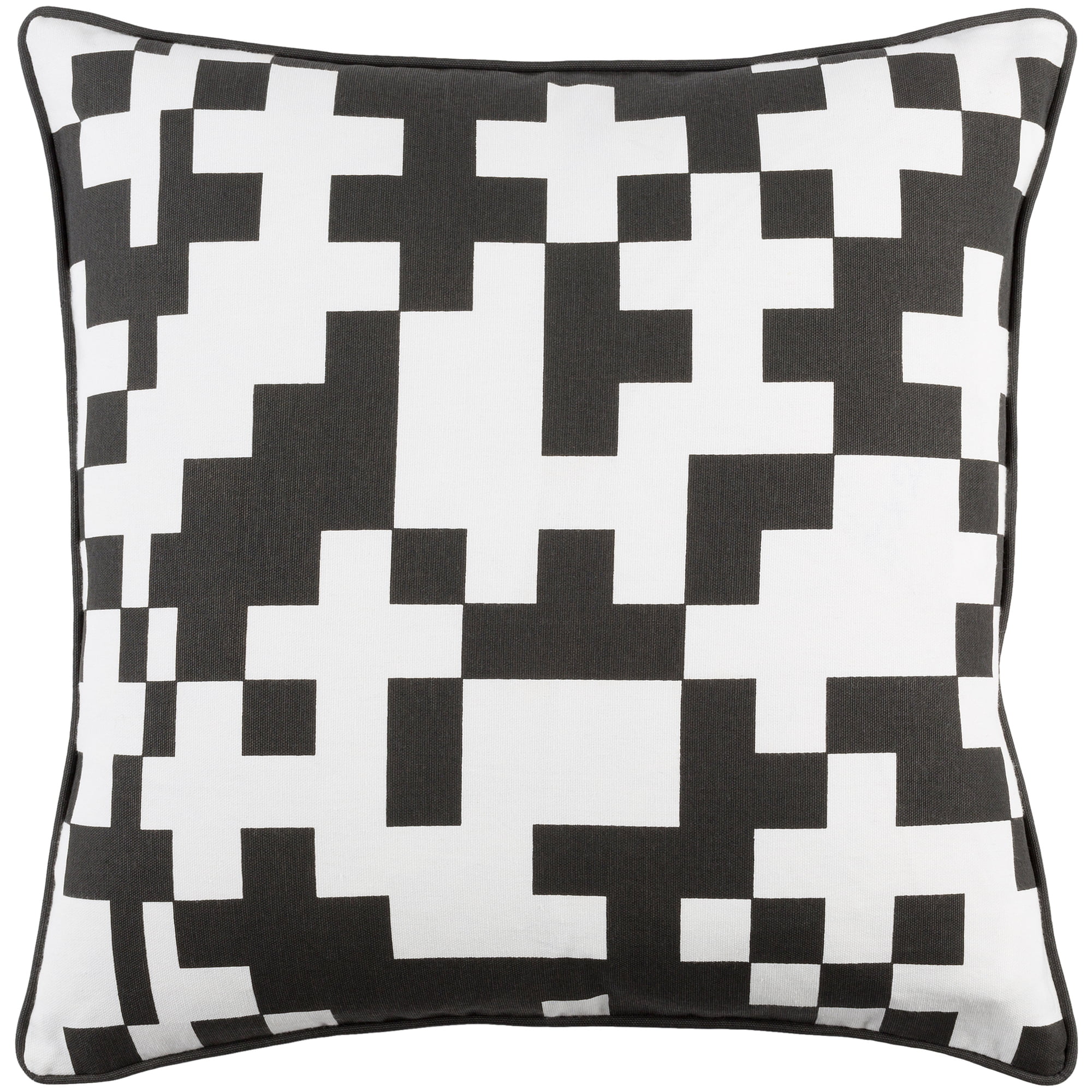 Artistic Weavers Inga Puzzle 18" x 18" Pillow (with Down Fill ...