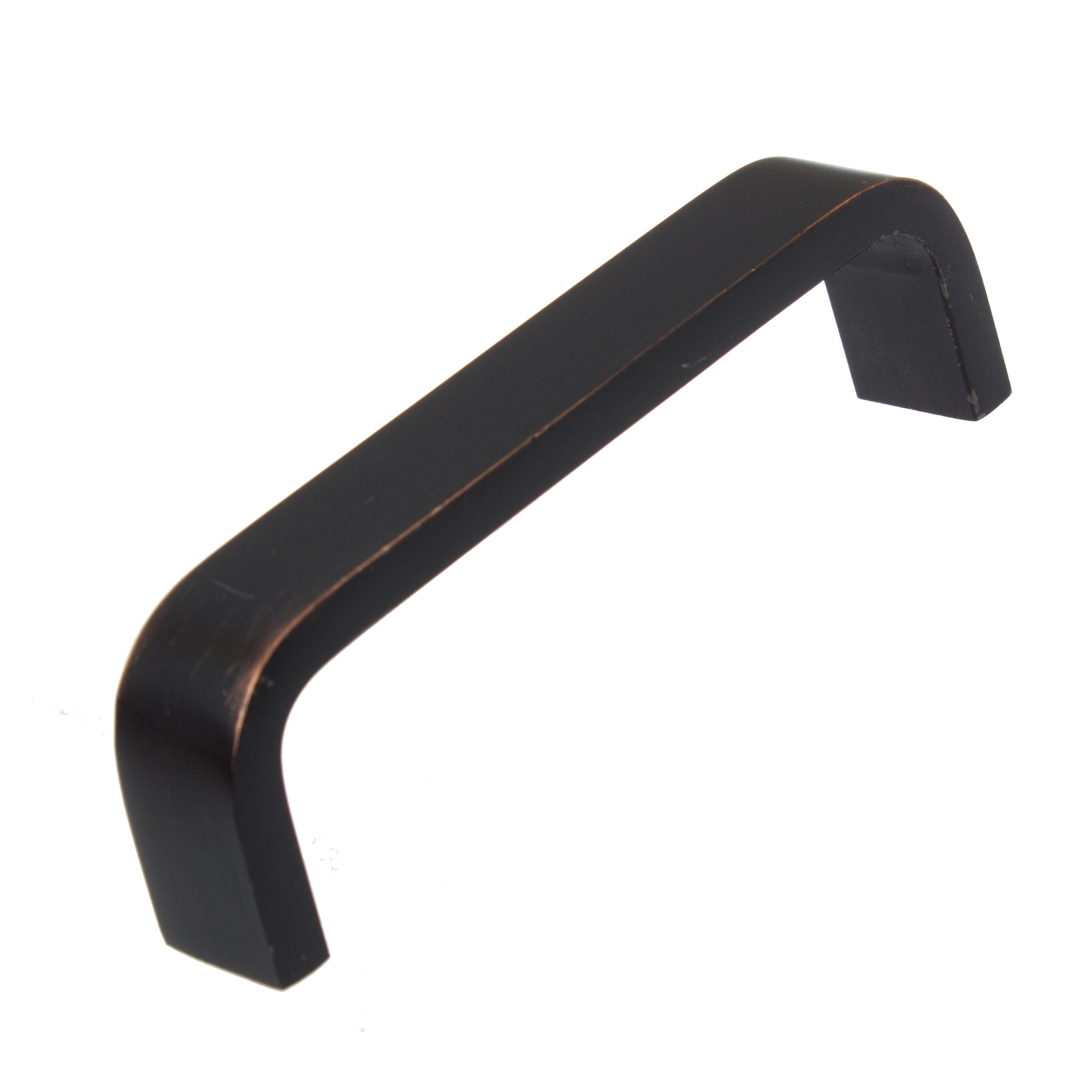 GlideRite 3-3/4 in. Center Solid Steel Rounded Corner Flat Bar Pull ...