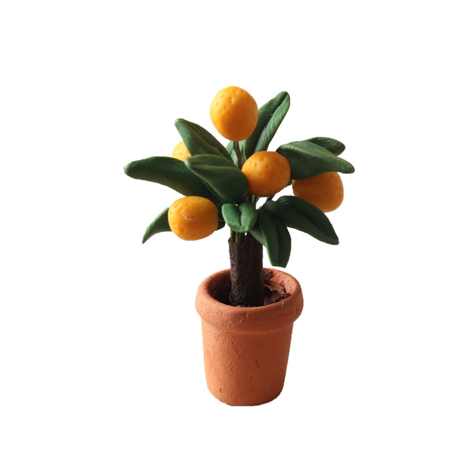 Skindy Realistic Miniature Tangerine Tree - Ultralight Eco-Friendly ...
