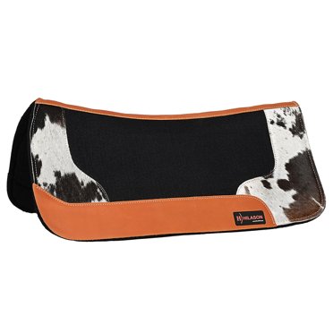 Free Shipping! Western Wool Felt Horse Saddle Pad W/ Cheetah Print Hair ...