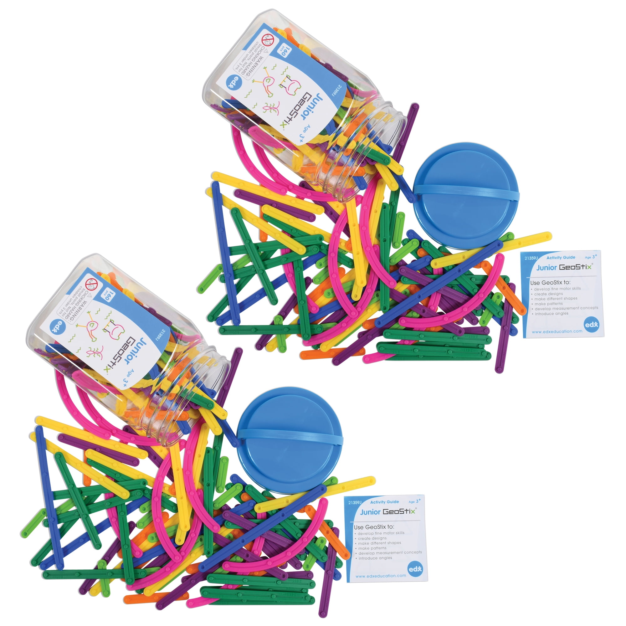 Junior Geostix - Mini Jar 160pcs, Set of 2 - Walmart.com