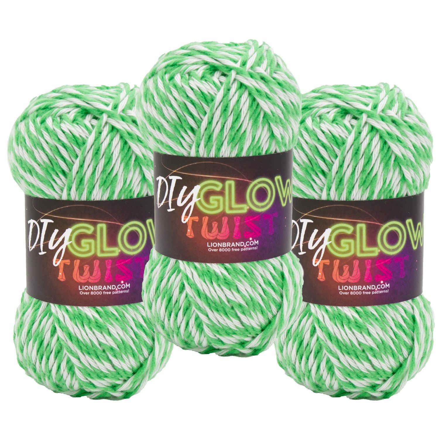 Click here for Lion Brand Diy Glow Twist Yarn Medium/Worsted Yarn... prices