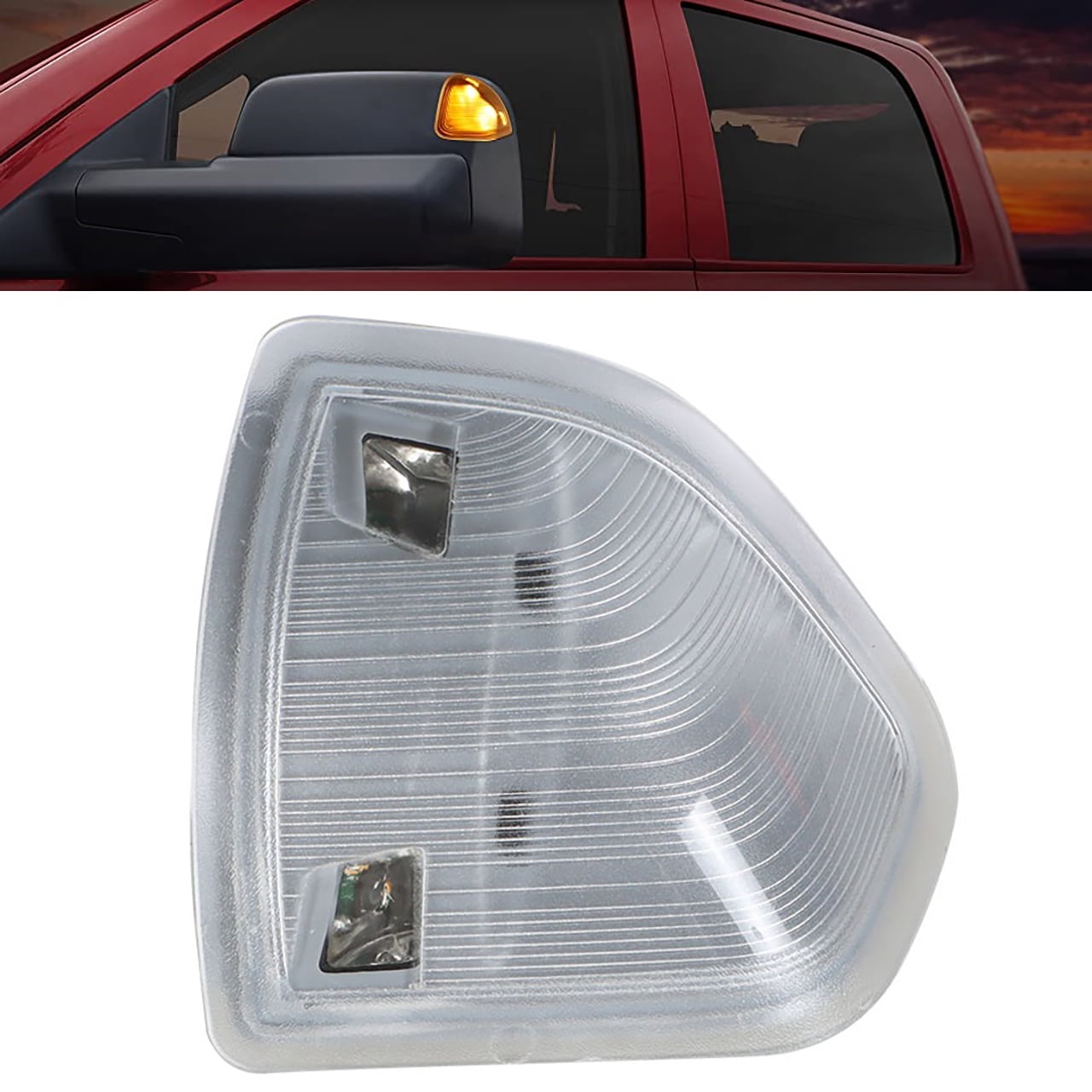 Labwork Mirror Turn Signal Light Housing Assembly 68302828AA Fit for ...