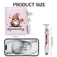 Elegant Women Short Wallet Geometric Pattern Ladies Purse PU Leather ...