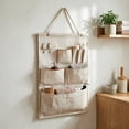 Inerposs Multi-Pocket Wall Hanging Organizer, Foldable Storage Bag for ...