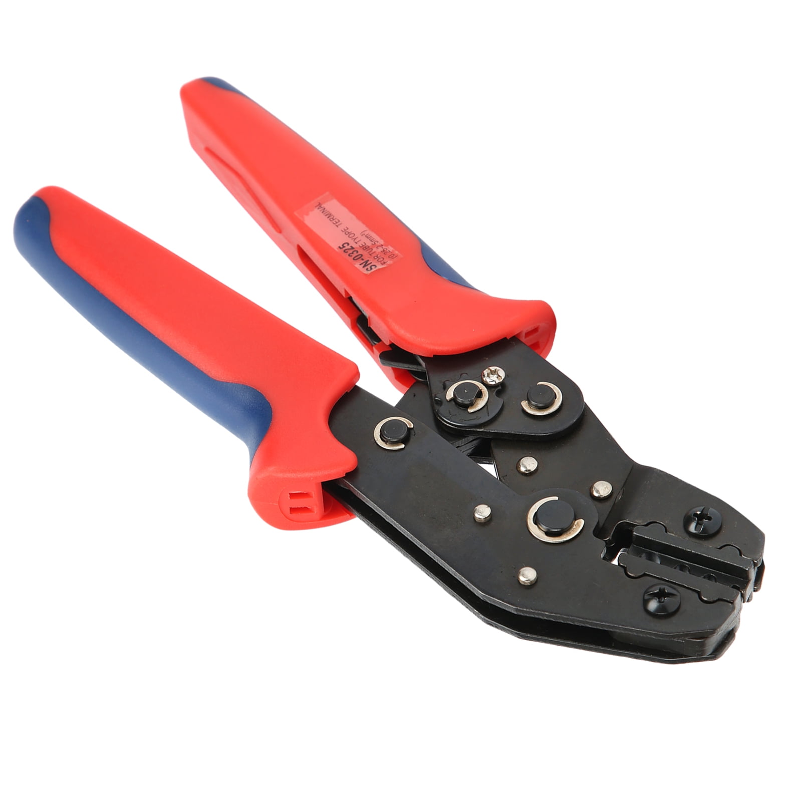 Alicates de Crimpado Anggrek SN-0325 Estilo Europeo Mango de 2 Colores ...
