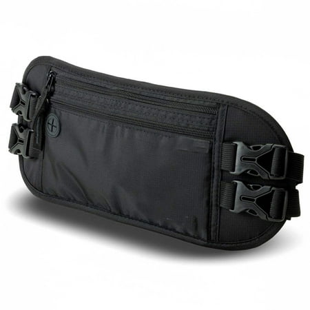 JOYWEI Safe Travel Money Belt, Undercover Hidden RFID Blocking Travel ...