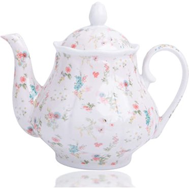 European Style Ceramic Teapot Coffee Pot Water Pot Porcelain Vintage ...
