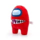 Among Us Premium Feature Plush - 10" Red Imposter Bendable Tongue ...
