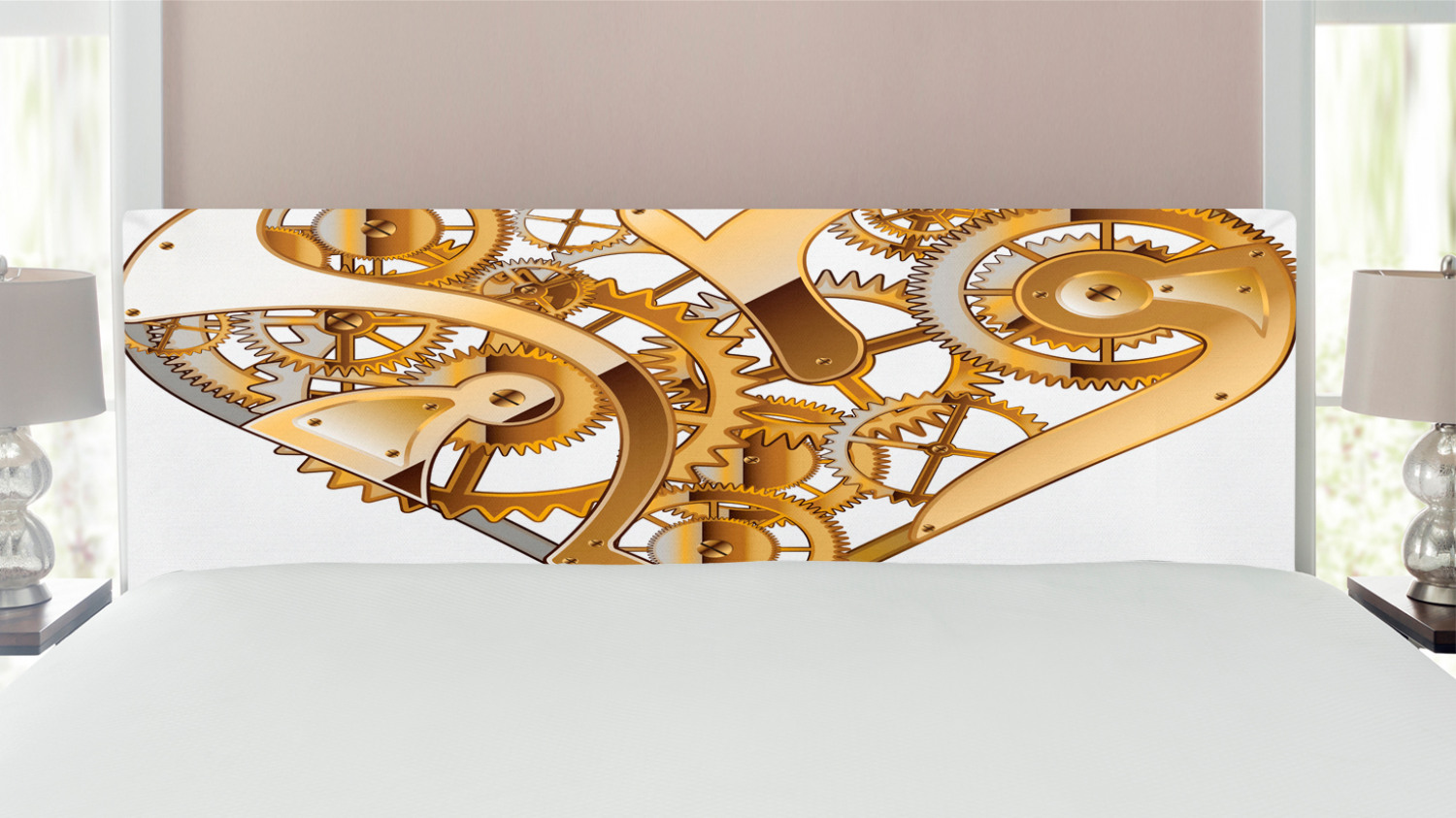 Industrial Headboard, Mechanic Heart Physical Bodies Complex Structure ...