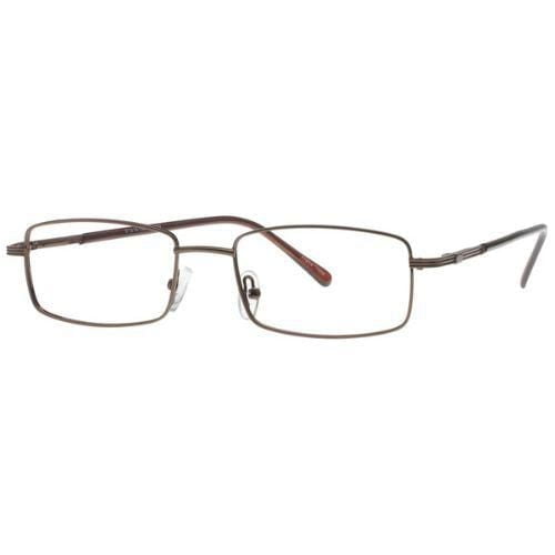 Click here for Equinox Eq212 Mens Brown Eyeglasses 53 prices