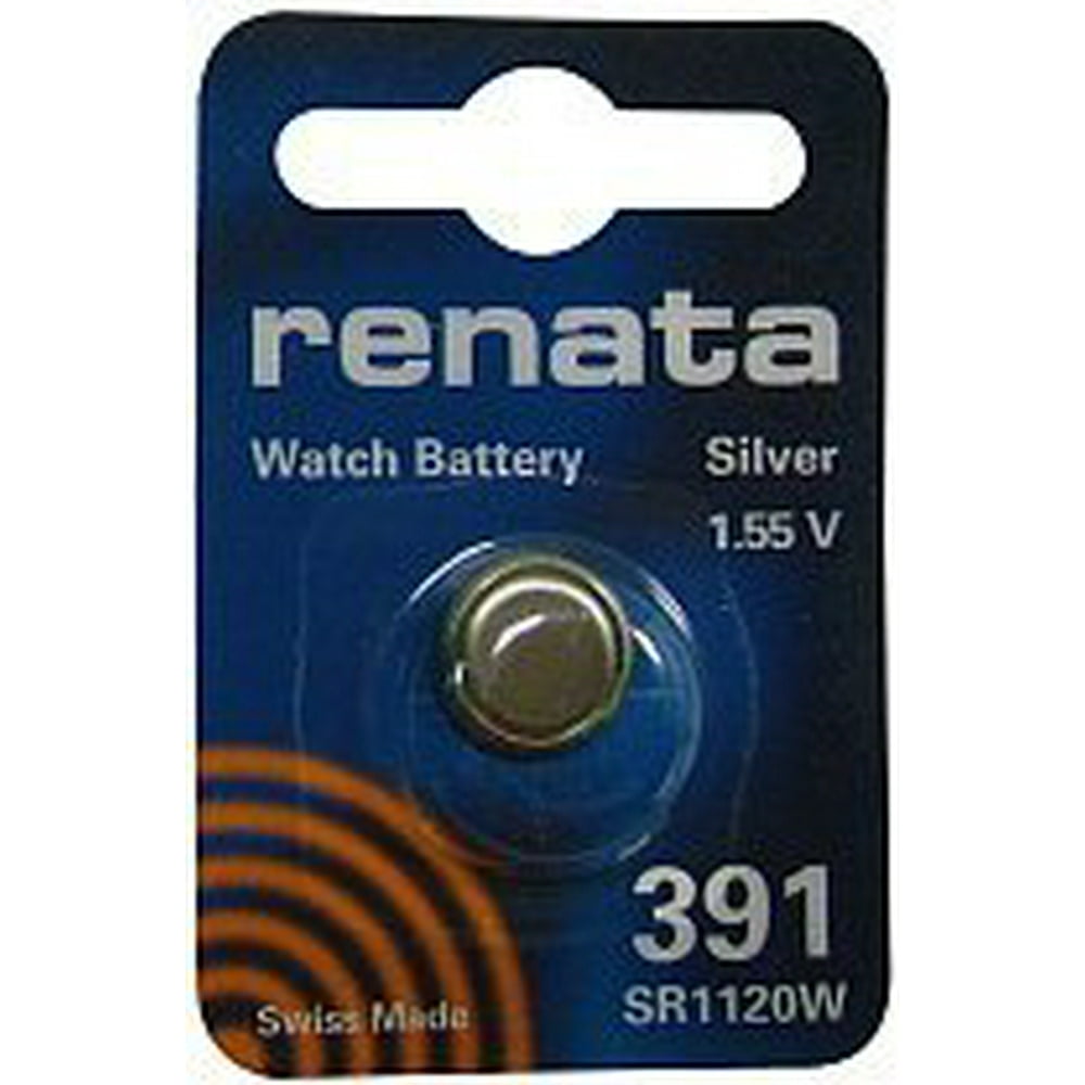 Silver Oxide Button-Cell Battery, 391 - Walmart.com - Walmart.com