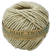 Hemptopia 1mm Beeswax Hemp Twine Spool 700 ft – Natural Waxed Hemp ...