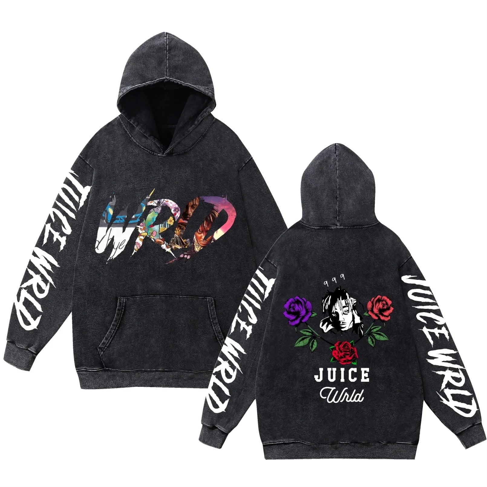 Click here for Xianqi Juice Wrld Hip-Hop Merch Unisex Oversized C... prices