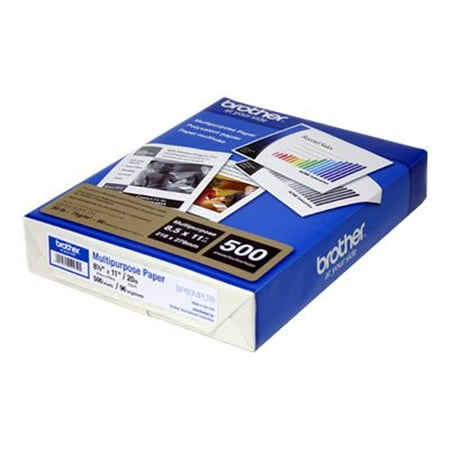 Brother Multi-Purpose Paper, 8.5" x 11", 500 Sheets - Walmart.com