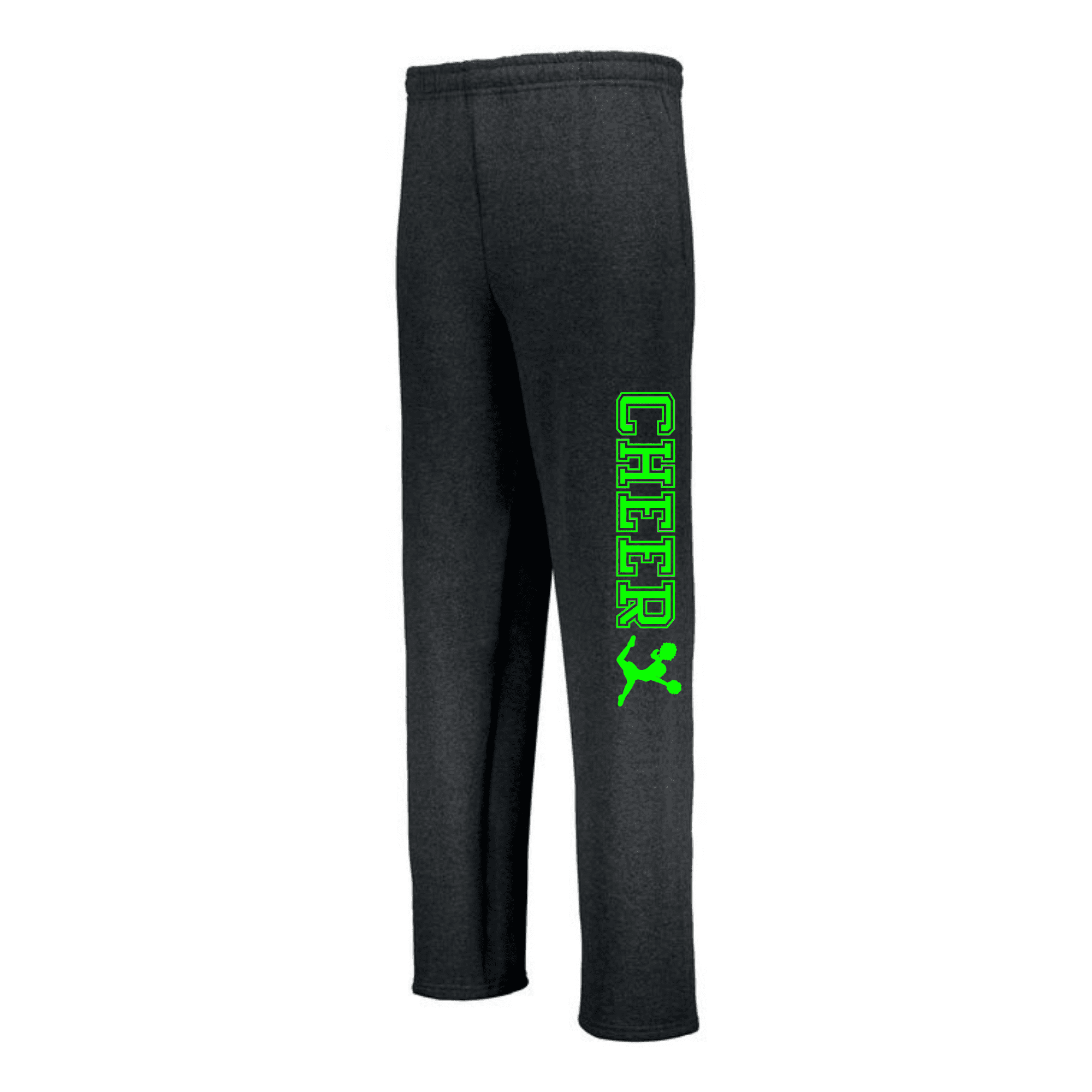 JANT girl Black Youth Cheerleading Sweatpants (Youth X-Large 18/20 ...