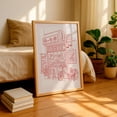 Affixzi Vintage Ramen Shop Line Art Poster for Japanese Street Food ...