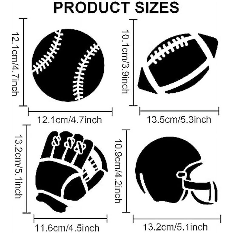 Printable Baseball Stencil Baseball Stencil | Etsy