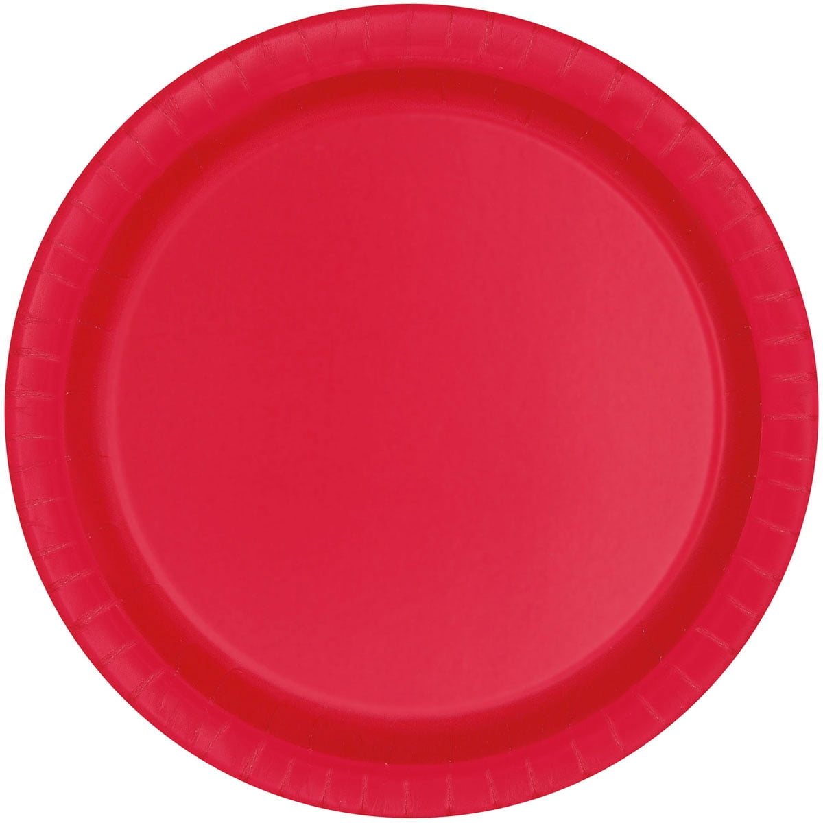 Round Dessert Plates 6-3/4" 8/Pkg-Ruby Red | Walmart Canada
