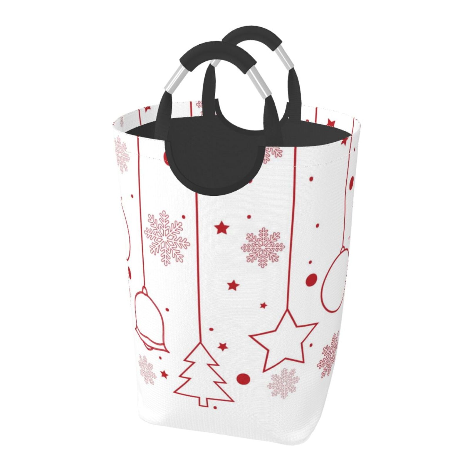 XMXY Snowflake Ornament Star Decoration Rectangular Laundry Basket ...