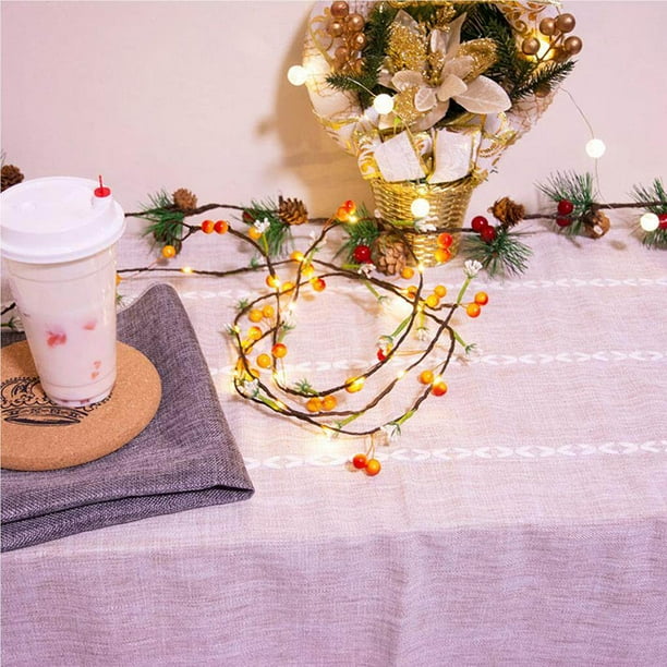 Rattan Light String Copper Delicate Water Resistant Rattan String Led ...