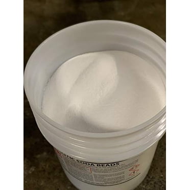 Sodium Hydroxide (Lye) Beads 1kg High Purity (2.2lb) - Walmart.com