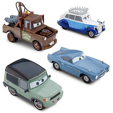 Juego de molde Cars 2 Save The Queen, Disney Store, con Talking Mater y ...