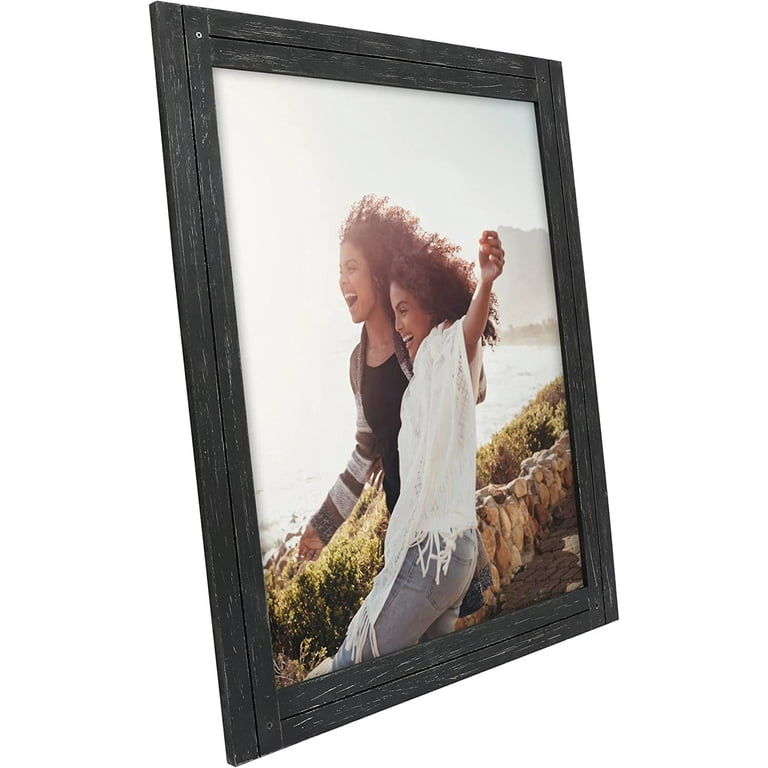 Black Wood Frame Rustic