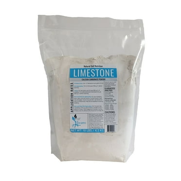 2 Pounds Calcium Carbonate Limestone Powder Garden Fertilizer and pH ...