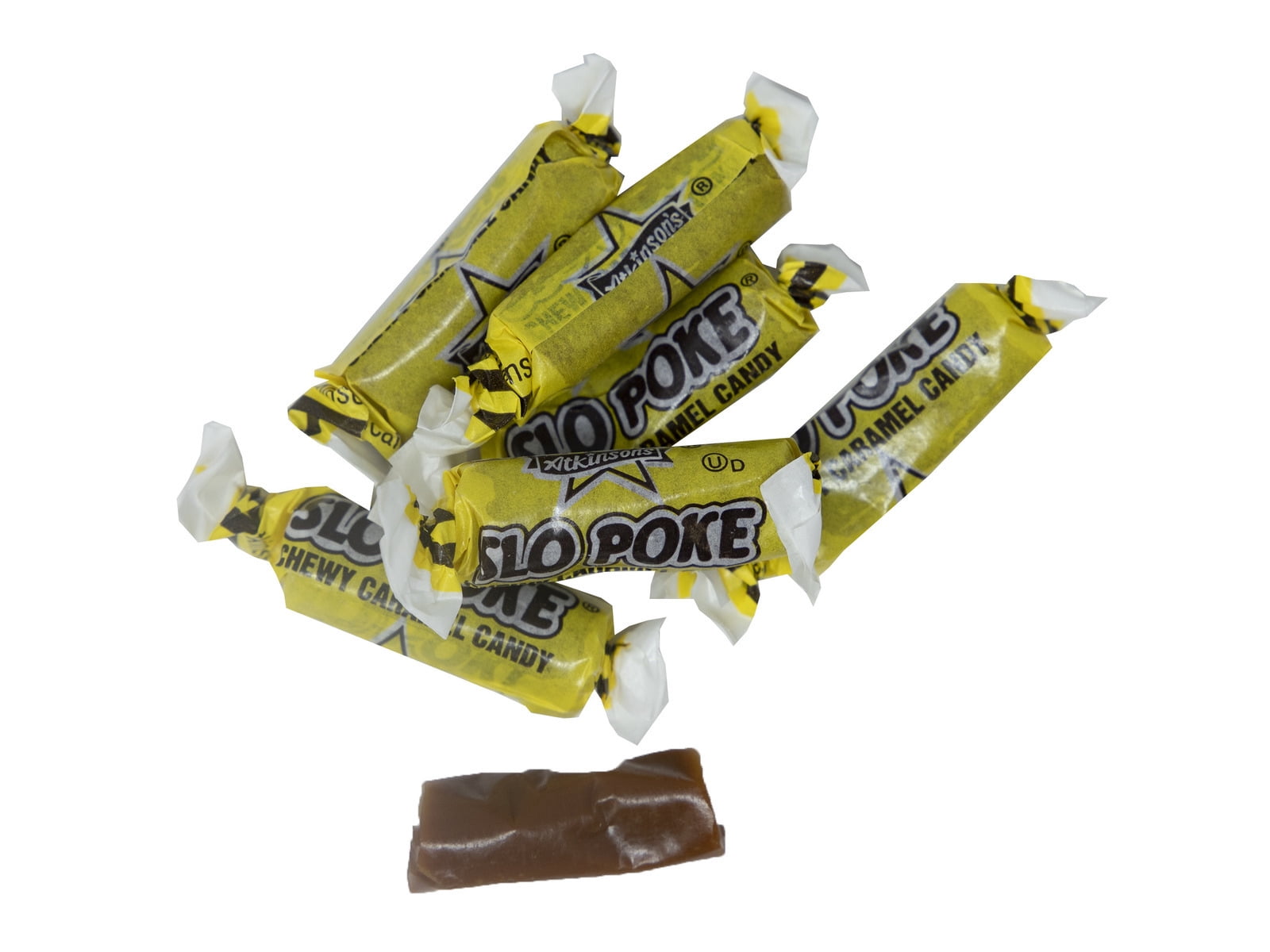 Slo Poke Candy Bite Size 2 pounds bulk slo pokes slow poke - Walmart.com