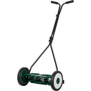 "EarthWise 16"" 7-Blade Hand Mower Equipment, Walk Behind Push Reel ...