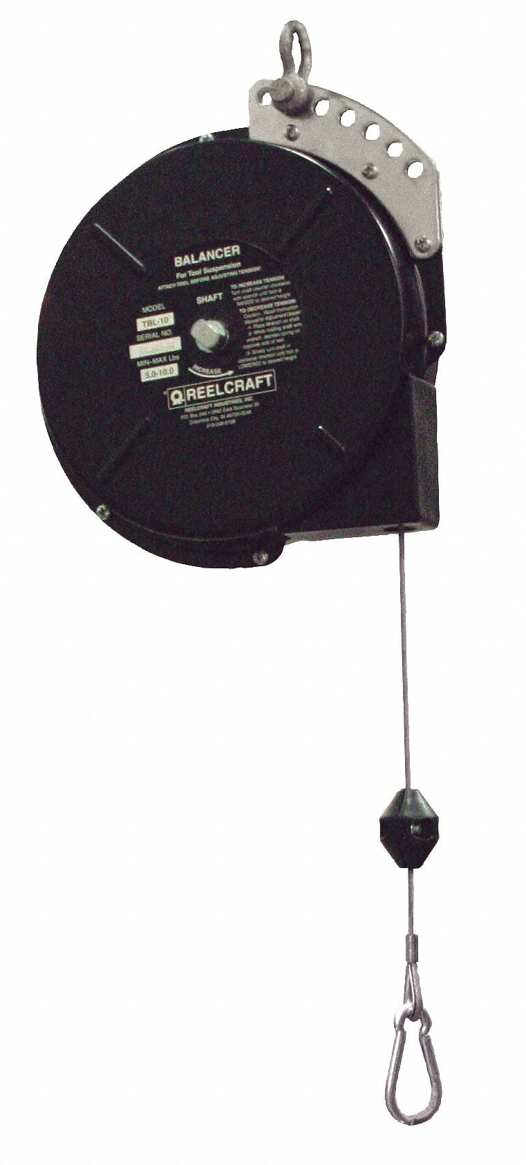 Reelcraft Tool Balancer,8 ft L,Zinc Plated Steel TBL 10 - Walmart.com