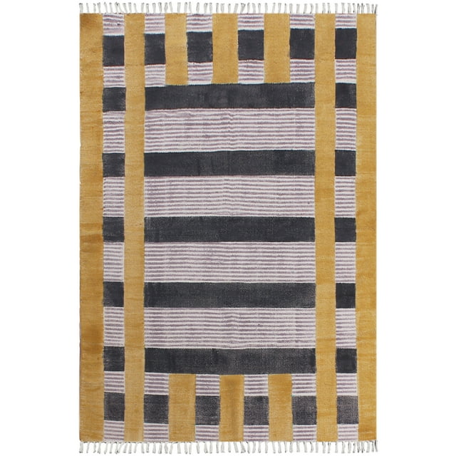 Casavani Garden Yoga Mat Outdoor Patio Rug, Yellow 2.6x4 ft - Walmart.com