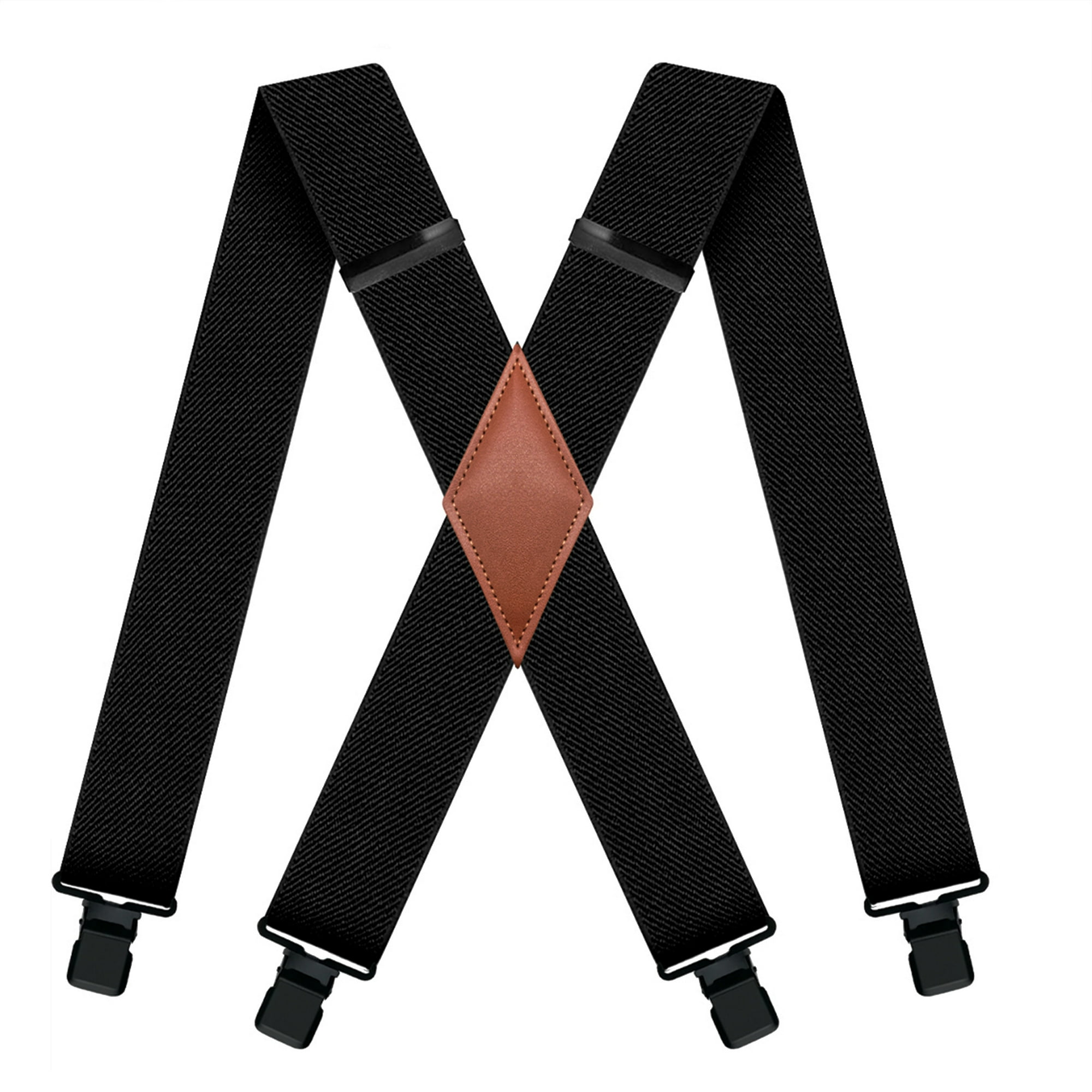 Click here for Qcwqmyl Black Suspenders For Men Heavy Duty Big An... prices