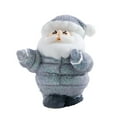 BSJJY Santa Claus Christmas Miniature Ornament, Cute Mini Resin Santa ...