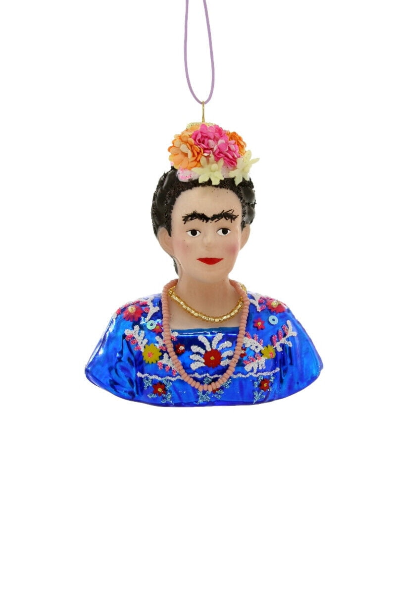 FRIDA KAHLO Glass Christmas Ornament by Cody Foster - Walmart.com